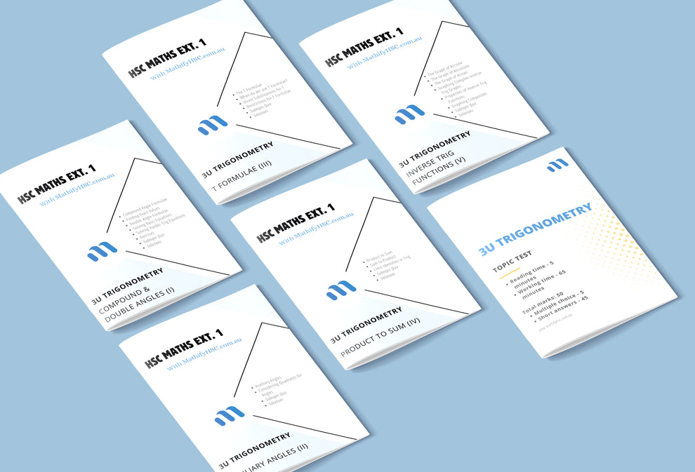 Maths Ext 1 - Trigonometry Workbooks Set – MathifyHSC